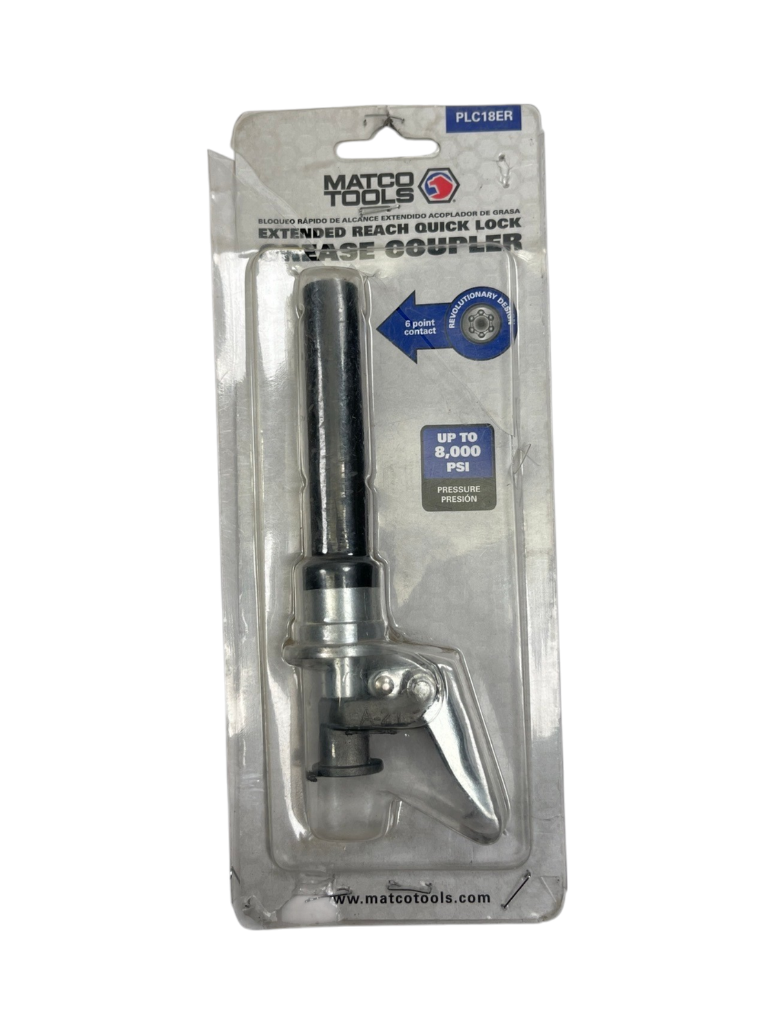 Matco Extended Reach Quick Connect Lever Action High Pressure Grease ...