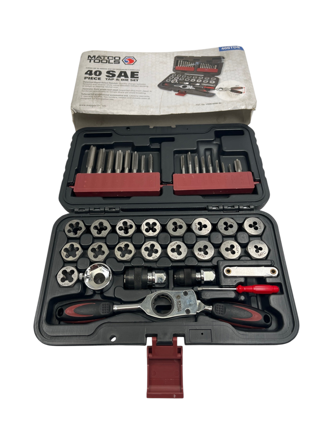 Matco Tools 40pc SAE Tap & Die Set, 40STDS - Shop - Tool Swapper