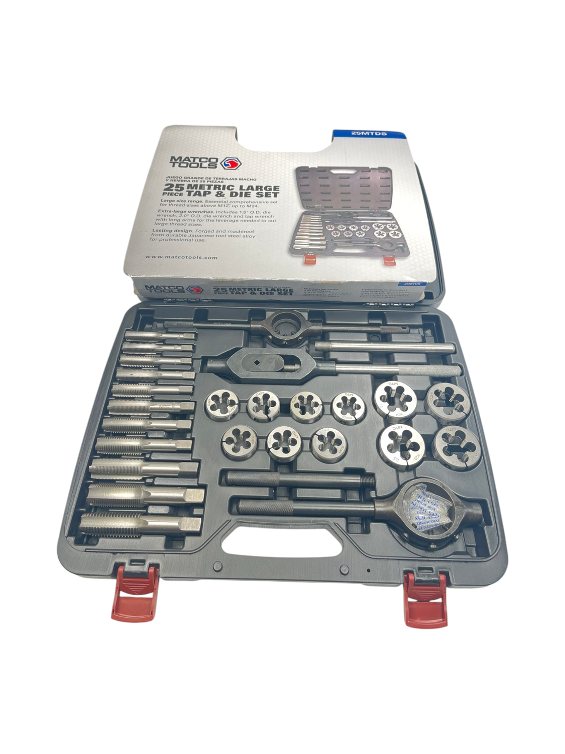 Matco 25pc Metric Large Tap And Die Set, 25MTDS - Shop - Tool Swapper