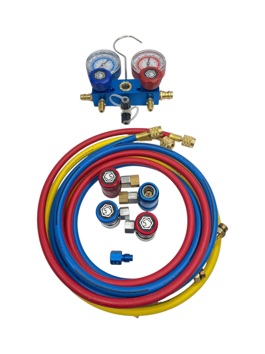 Matco Dual Aluminum R134A & R1234YF Gauge Set 72" Hoses, AC89773 - Shop ...