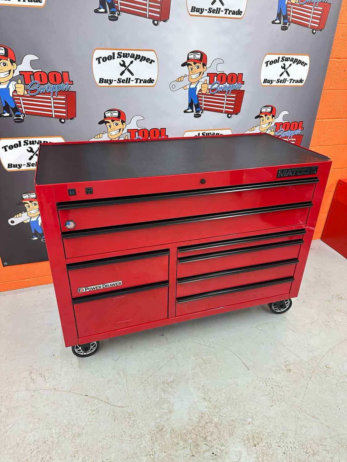 Matco 2s Double Bay Tool Box W/ Power Drawer - Shop - Tool Swapper