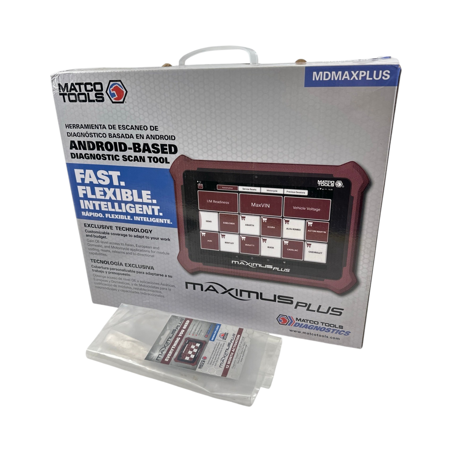 Matco Maximus PLUS Diagnostic Scan Tool & INITIAL ACTIVATION SOFTWARE ...