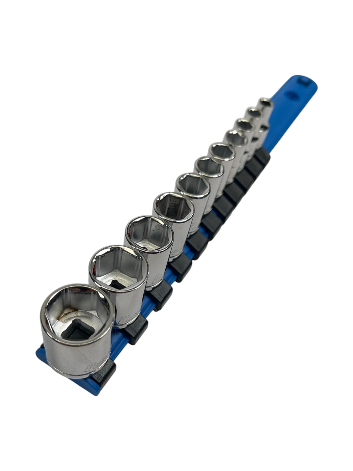 Blue Point 11pc 1/4" Drive 6-Point SAE Shallow Socket Set(3/16-5/8 ...