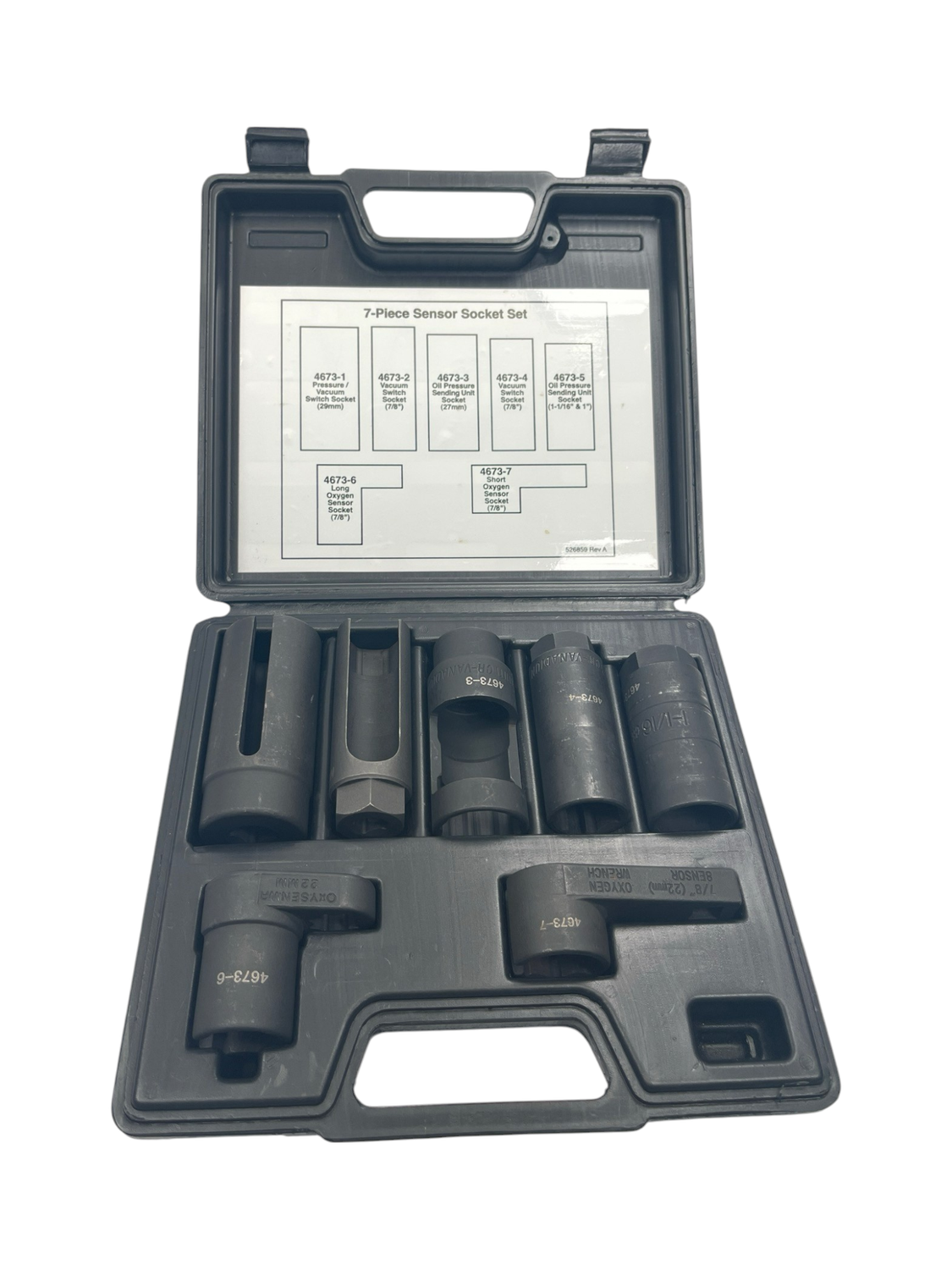 OTC Stinger 7pc. Sensor Socket Set, 4673 - Shop - Tool Swapper
