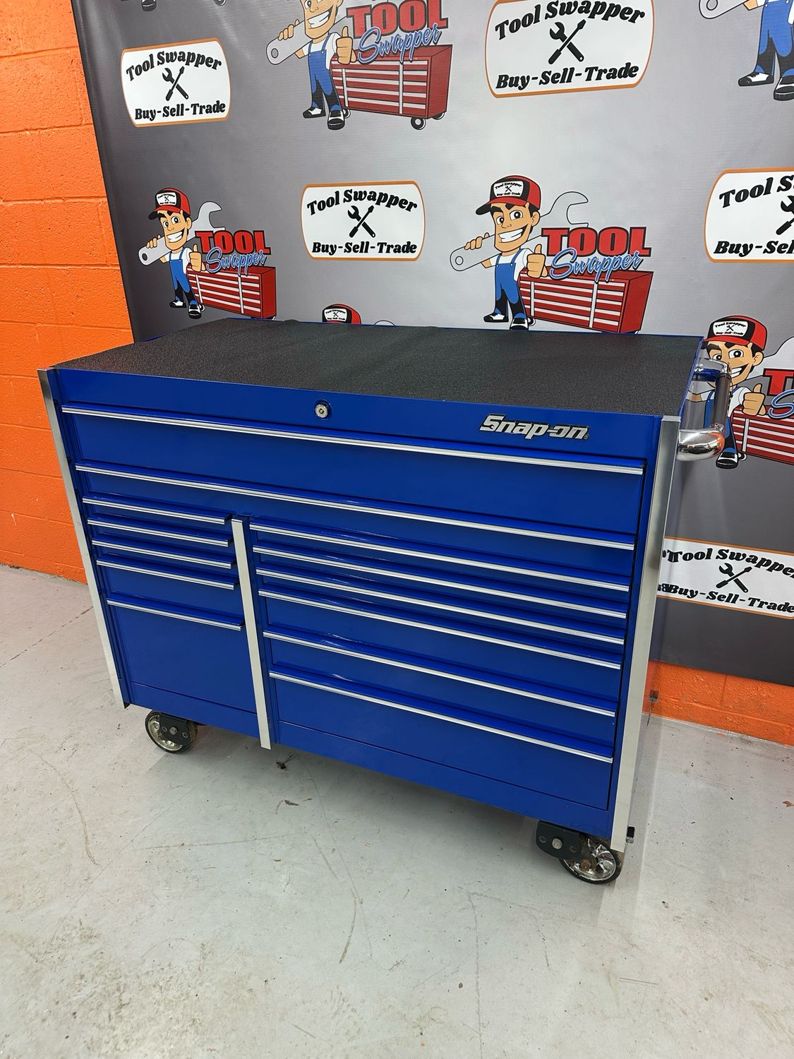 Snap On 54" Double-Bank Masters Series Stainless Top Roll Cab ...