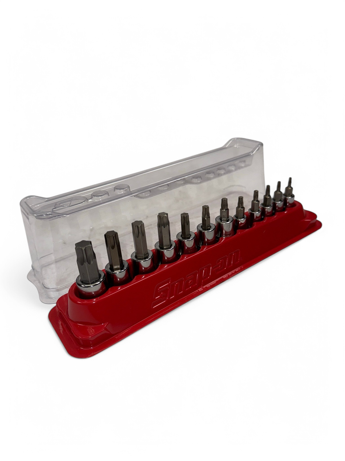 Snap On 1/4” & 3/8” Drive 12-Piece Torx Bit Socket Driver Set (T8-T55) 212EFTXY - Shop - Tool ...