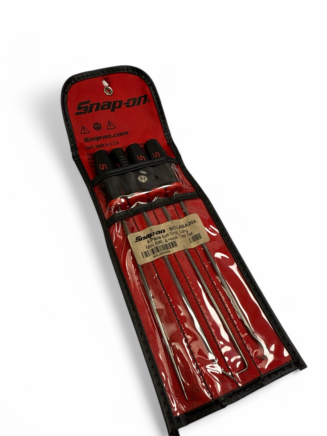 Snap On 4 Pc. Instinct Soft Grip Long Pick Set, SGLASA204CG - Shop ...