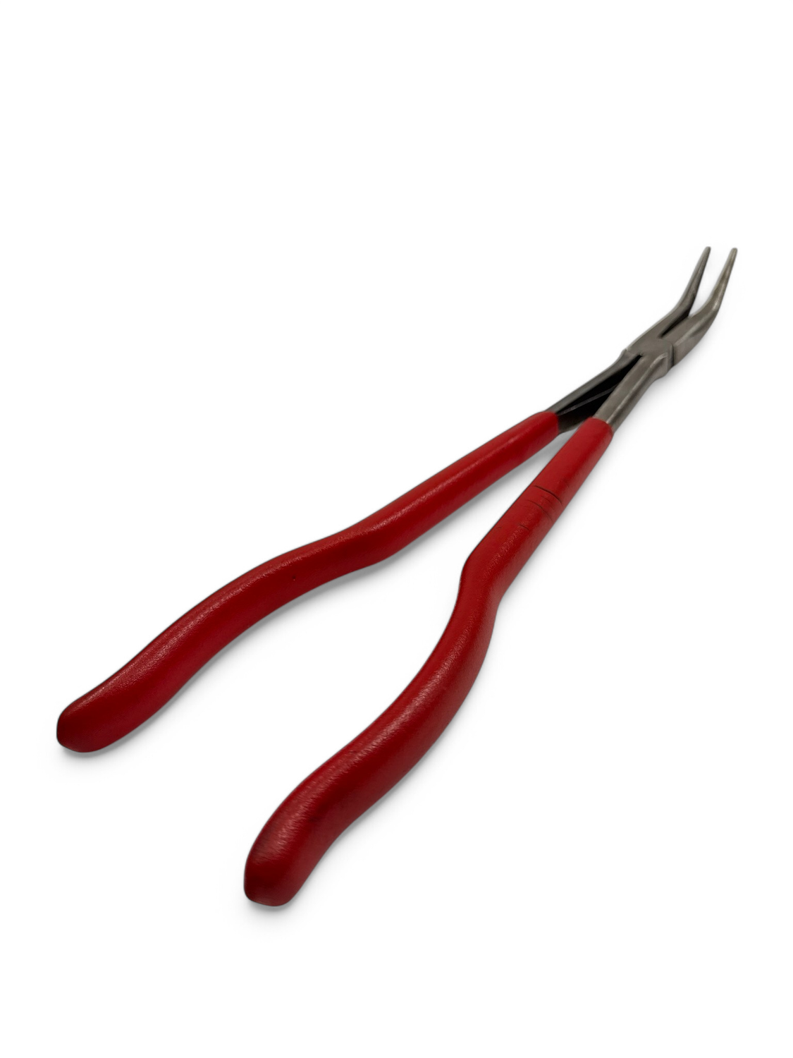 Snap On 15" Long-Neck 35° Bent Needle Nose Pliers (Red), 415CP - Shop ...