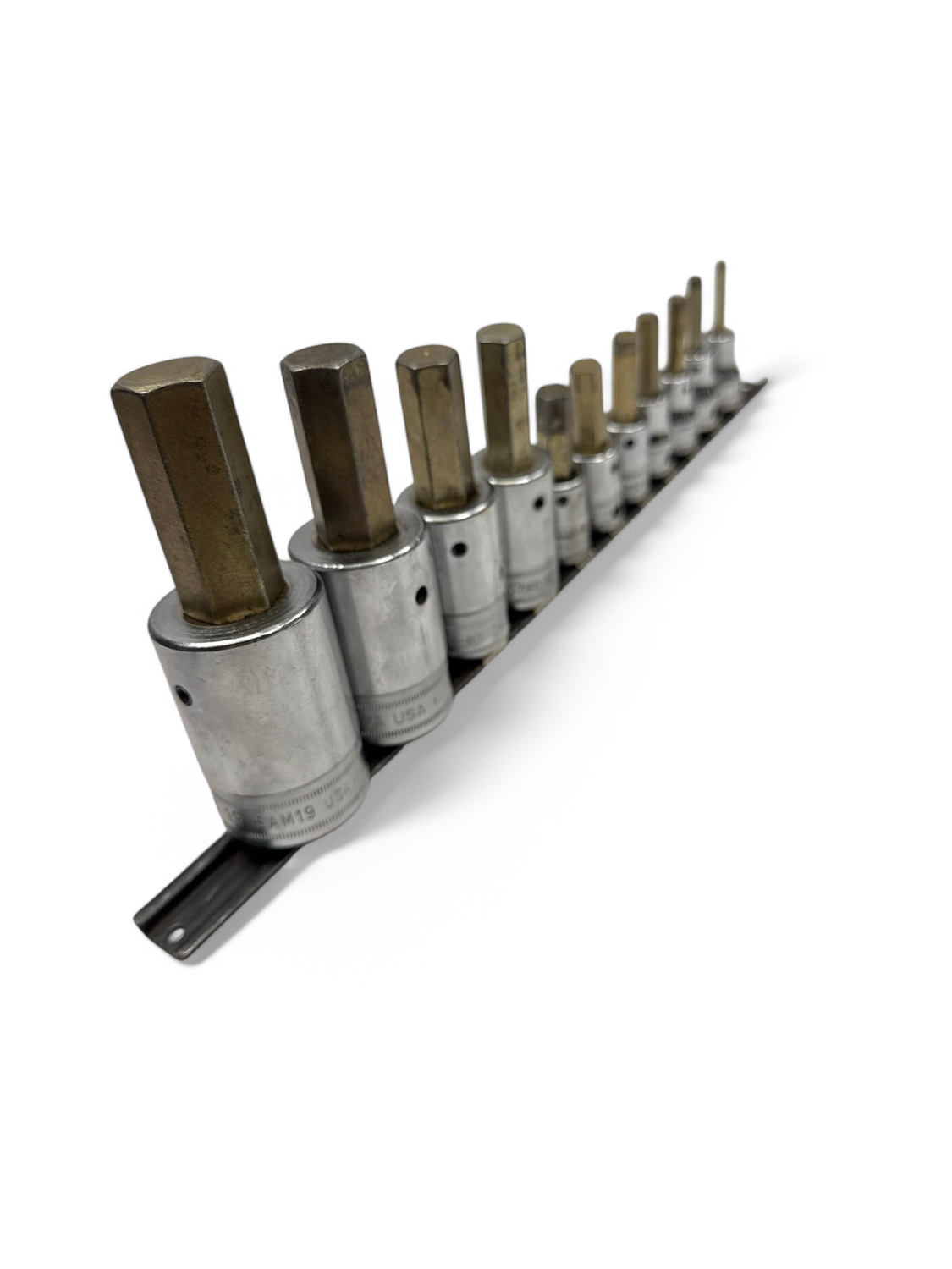 Snap On 11pc Combination Drive Metric Hex Bit Socket Set, (4-19mm) - Shop - Tool Swapper