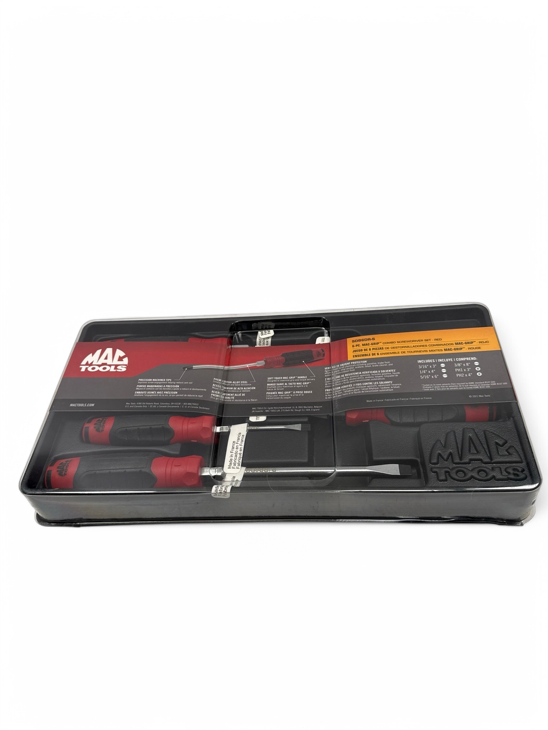 Mac Tools 6pc Mac-Grip™ Combination Screwdriver Set, SDB6DR-S - Shop ...