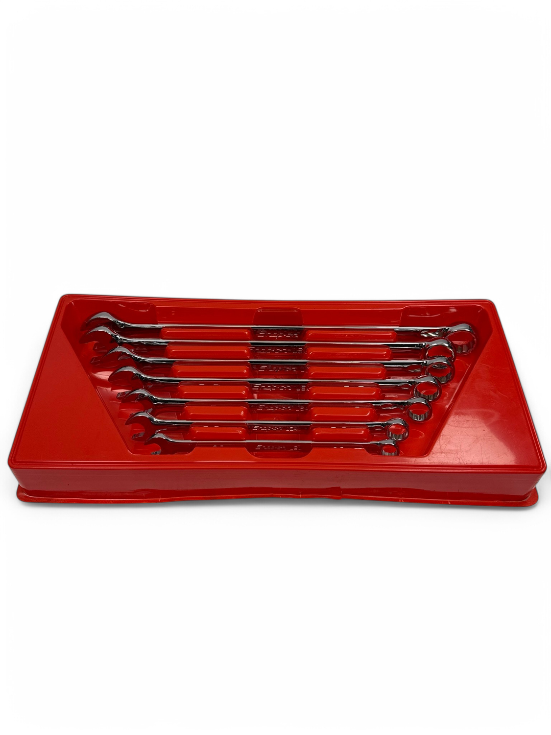 Snap On 7 pc 12-Point SAE Flank Drive® Plus Long Combination Wrench Set (3/8–3/4"), SOEXL707B ...