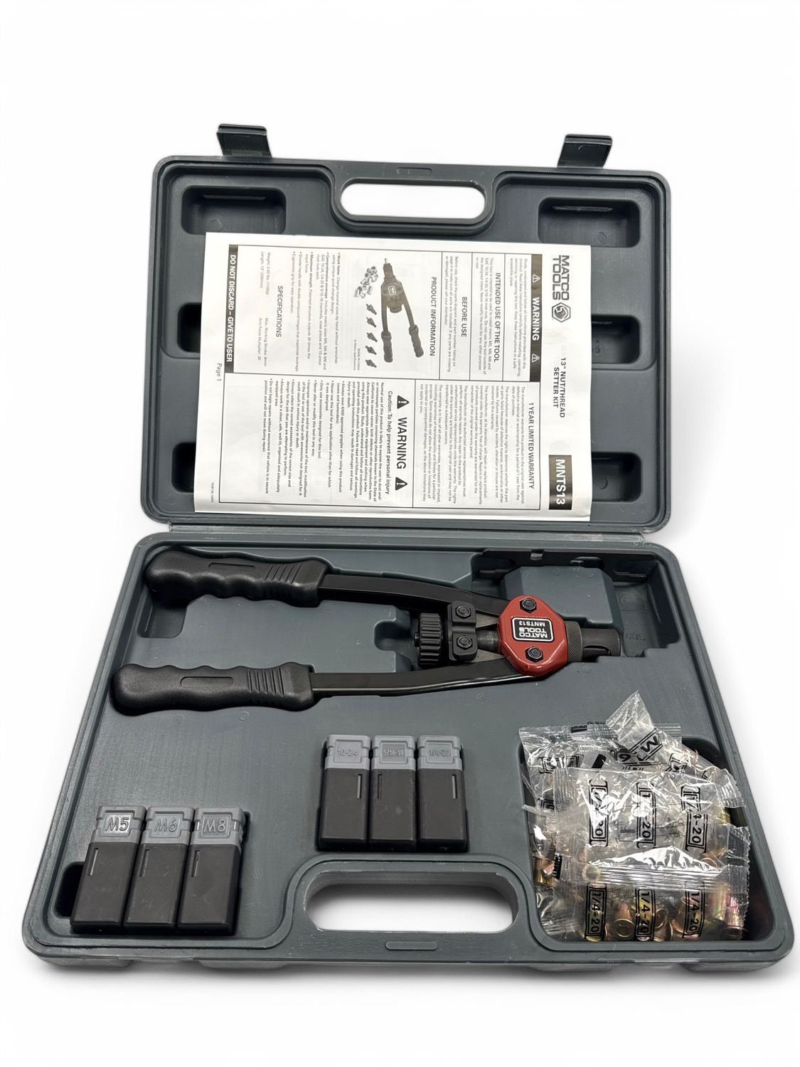 Matco Nut/Thread Setter Kit, MNTS13 - Shop - Tool Swapper