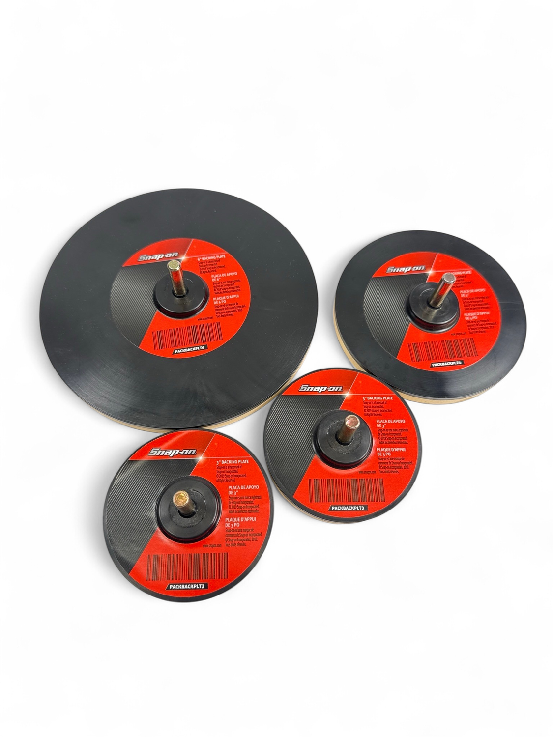 Snap On 3” X2, 4” & 6” Backing Plates - Shop - Tool Swapper