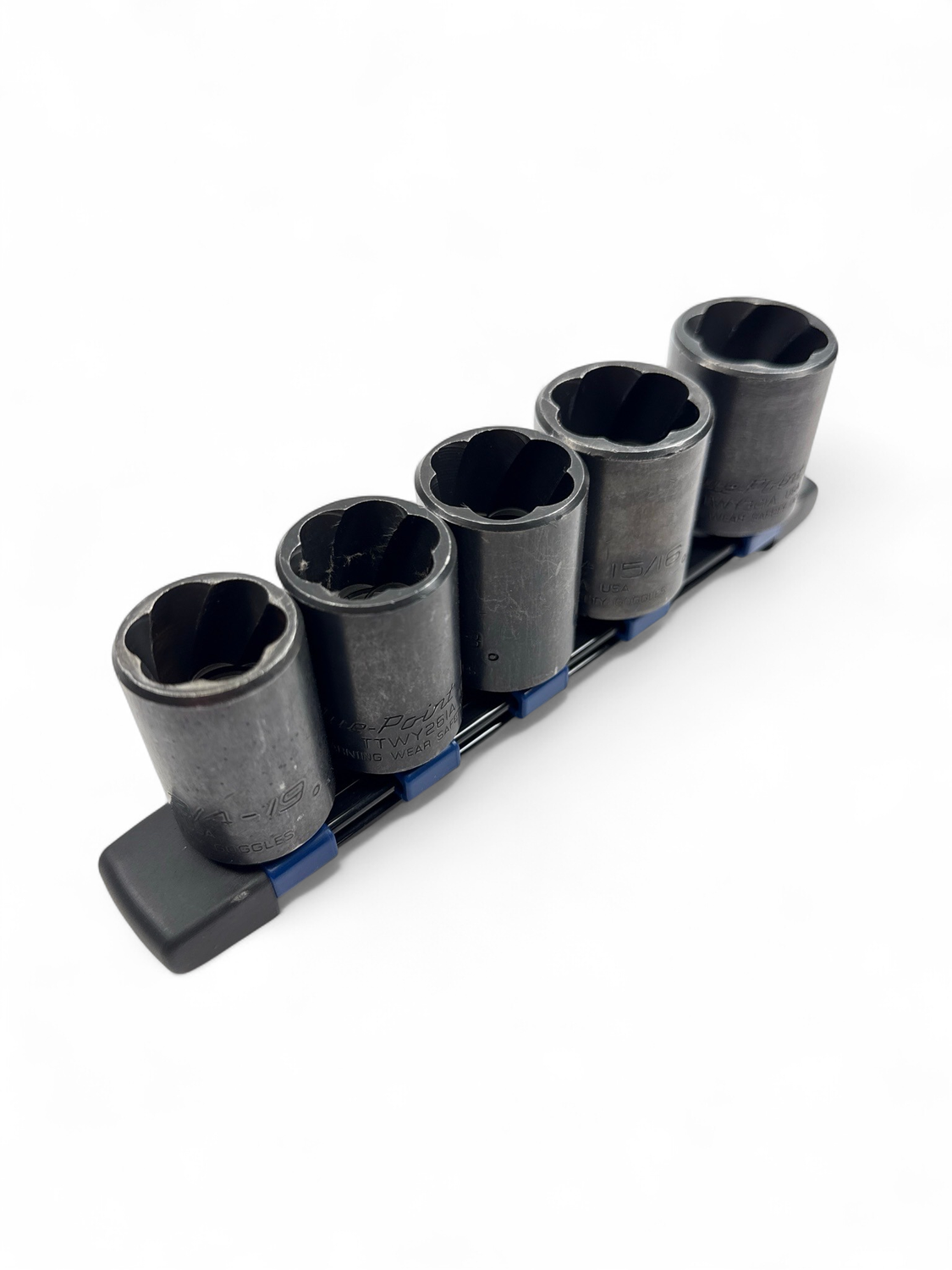 Blue Point 5 pc 1/2" Drive SAE Shallow Twist Impact Socket Set (3/4-1 ...