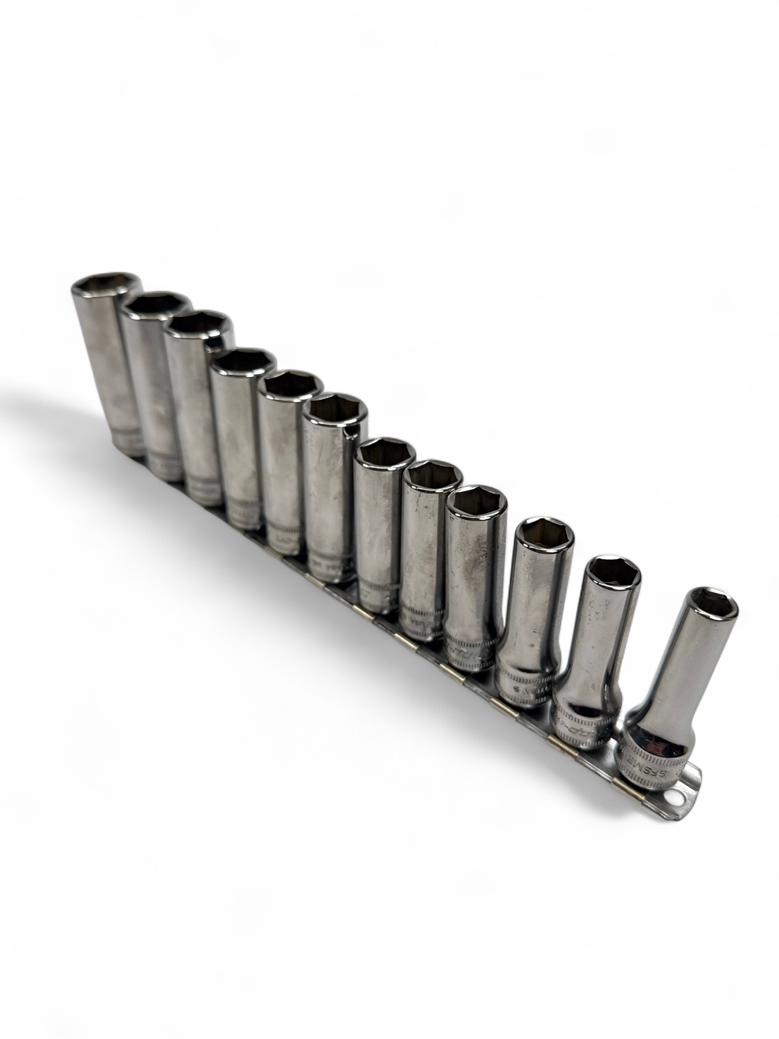 Snap On 12 Pc. 3/8" Drive 6-Point Metric Flank Drive Deep Socket Set (8-19 mm) 212SFSMY - Shop ...