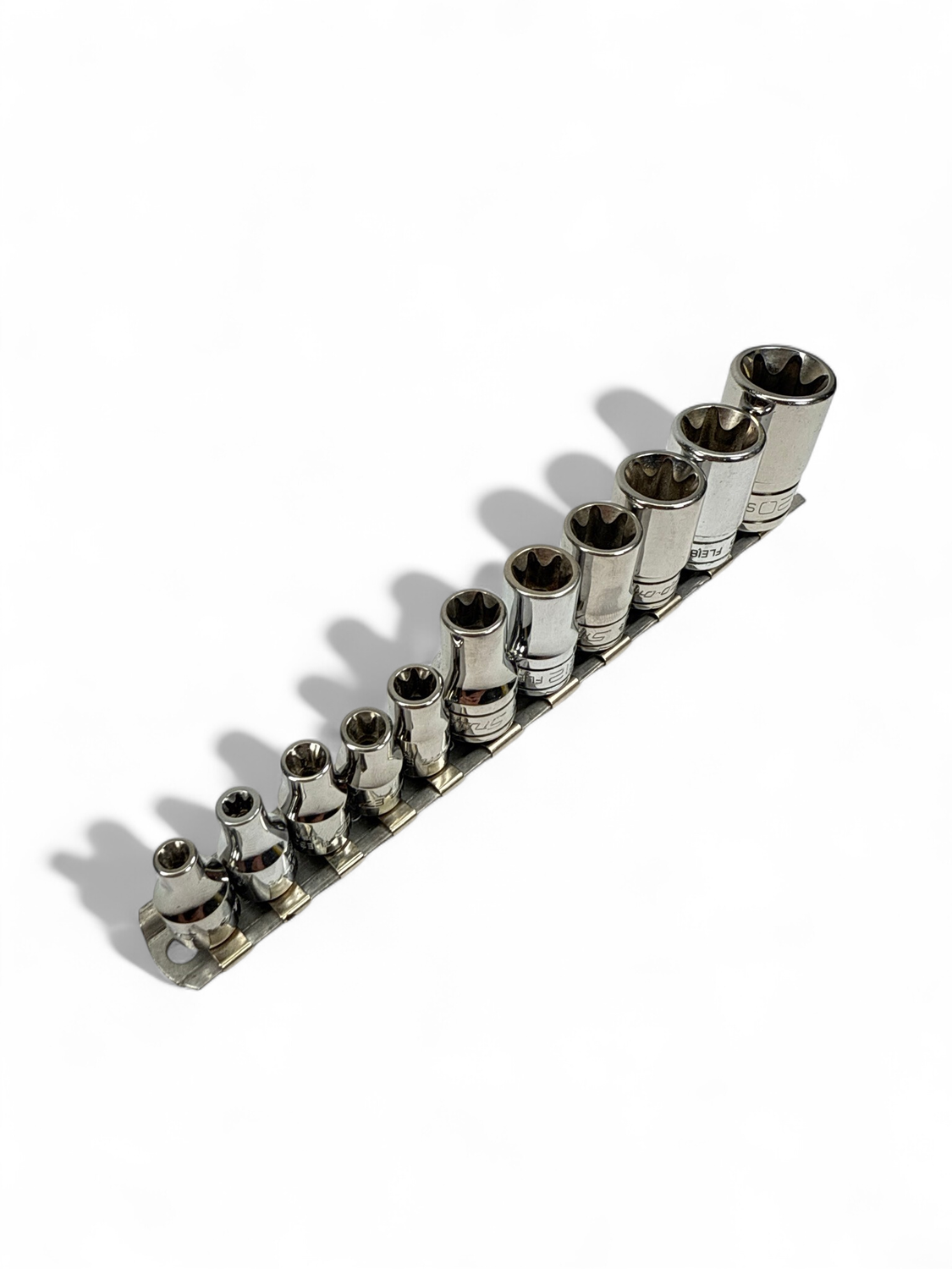 Snap On 10 pc Combination Drive TORX® Shallow Socket Set (E4-E18 ...