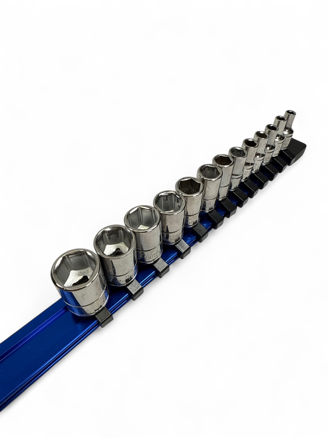 Blue Point 13pc 1/4" Drive 6-Point Metric Shallow Socket Set, (4-14mm ...