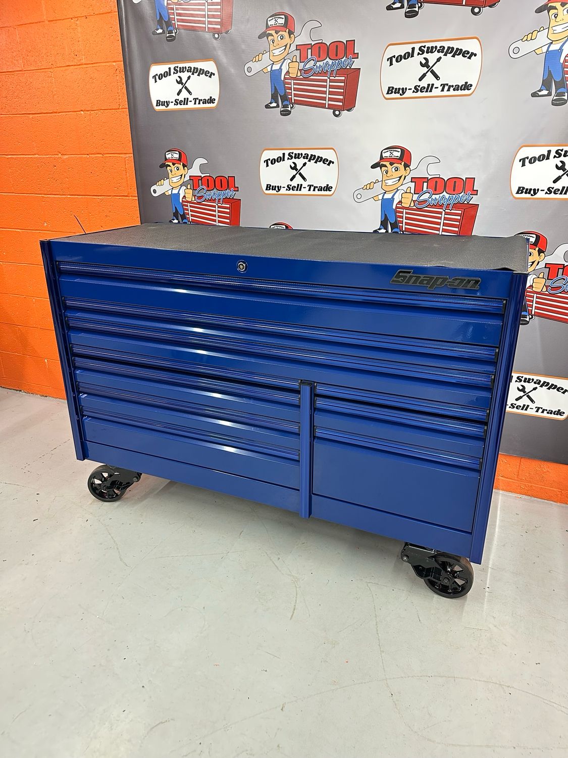 Snap On 68" 10-Drawer Double-Bank EPIQ™ with Speed-Drawer, KETN682C2BQE ...