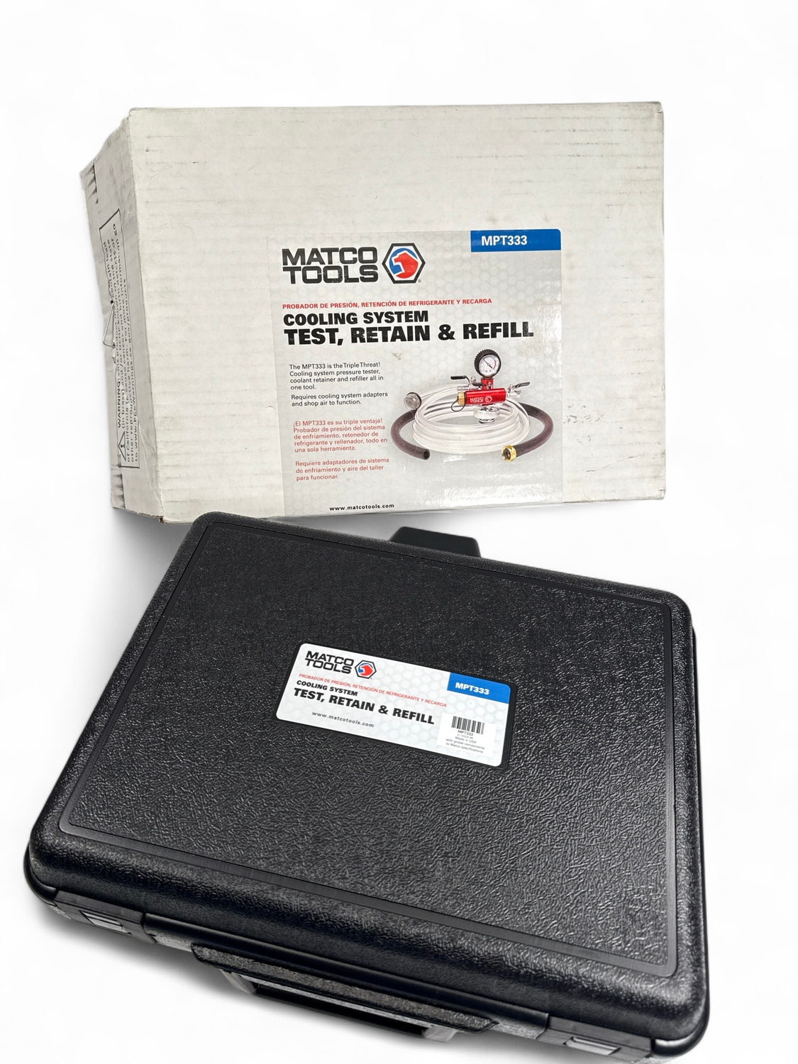 Matco Cooling System Pressure Tester, Refiller, Retainer, MPT333 - Shop ...
