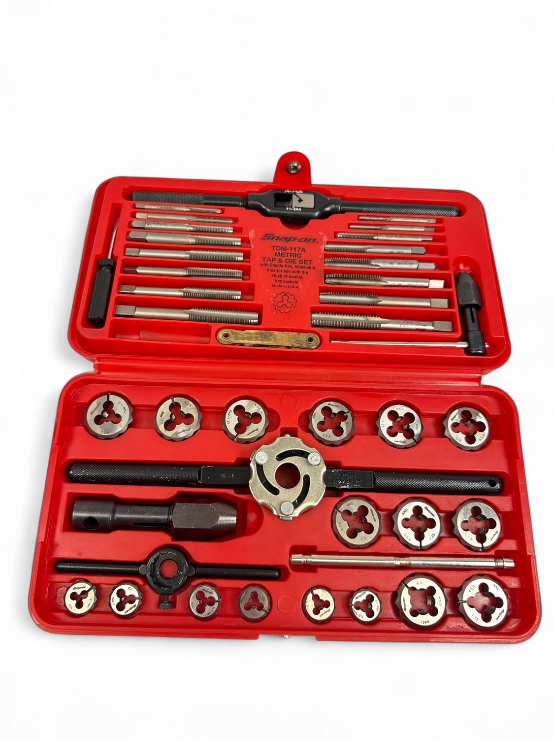 Snap On 41 Pc. Metric Tap And Die Set, TDM117A - Shop - Tool Swapper