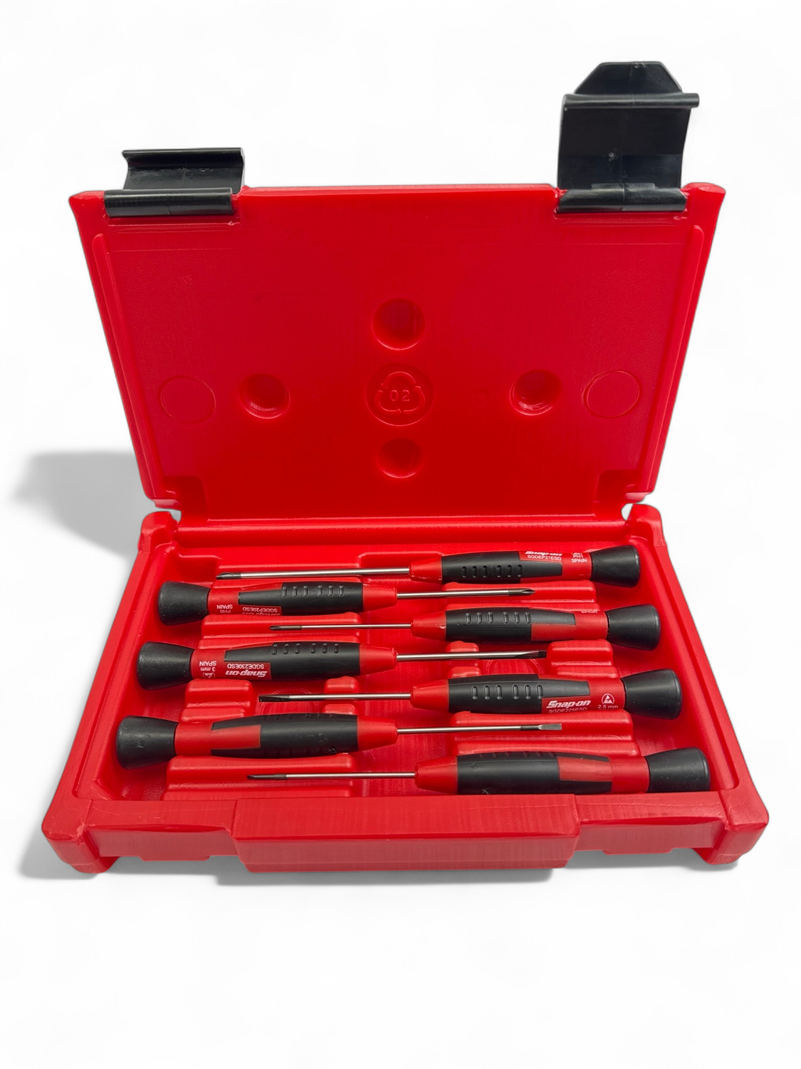 Snap On 7 Pc. Phillips & Flat Tip Electronic Miniature Screwdriver Set ...