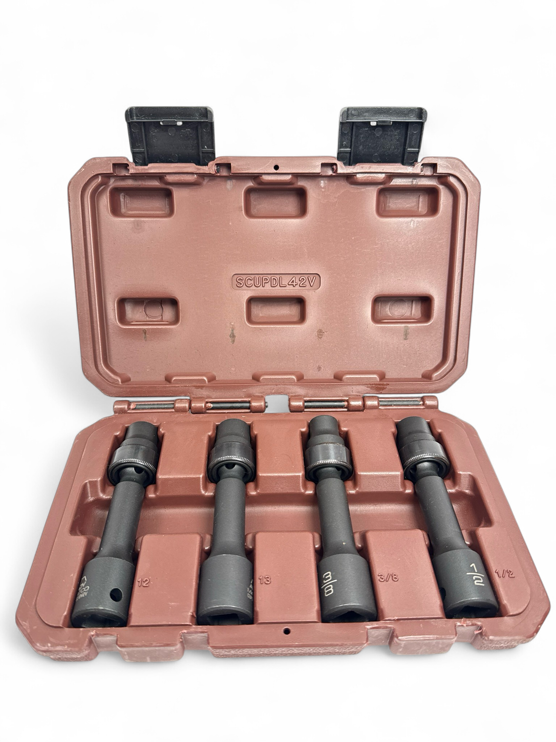 Matco Tools 1/2” Drive 4 Piece Universal Impact Drive-Line Socket Set ...