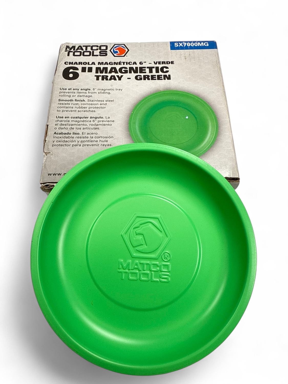 Matco 6” Stainless Steel Magnetic Parts Tray, SX7000MP - Shop - Tool ...