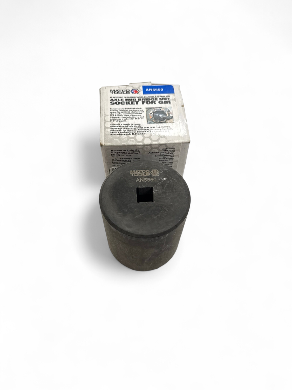 Matco Axle Hub Bridge Nut Socket, AN5550 - Shop - Tool Swapper