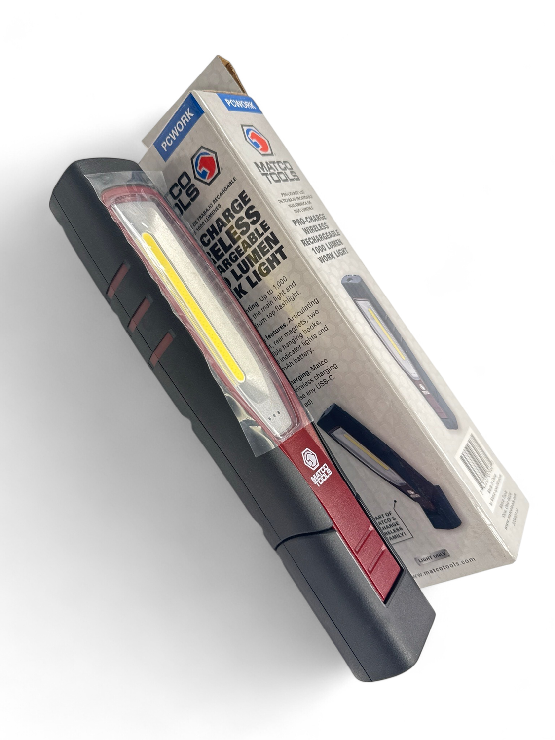 Matco Pro Charge Wireless Rechargeable Work Light, PCWORK - Shop - Tool ...