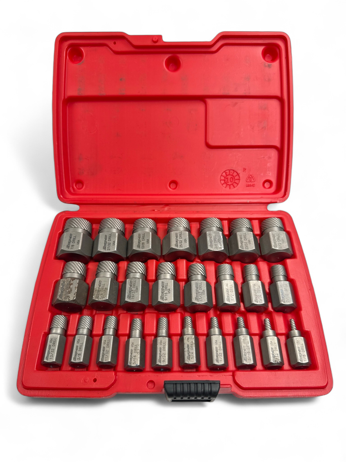 Snap On 25 Pc. Multispline Screw Extractor Set, REX25B - Shop - Tool ...