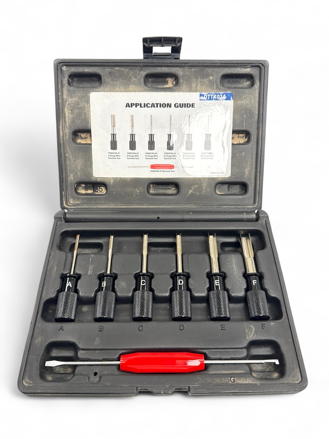 Matco 7 Pc Deutsch Terminal Tool Kit, DTTK07A - Shop - Tool Swapper