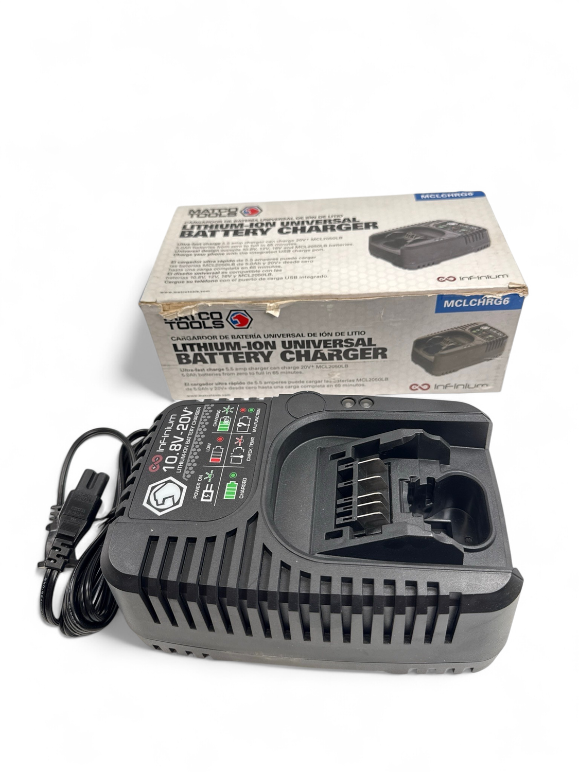 Matco Lithium-Ion Universal Battery Charger, MCLCHRG6 - Shop - Tool Swapper