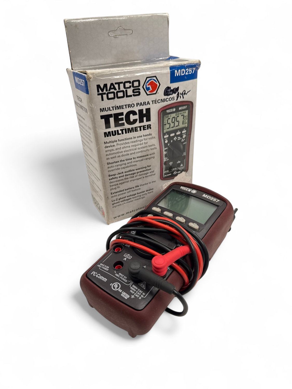 Matco Tech Digital Multimeter, MD257 - Shop - Tool Swapper