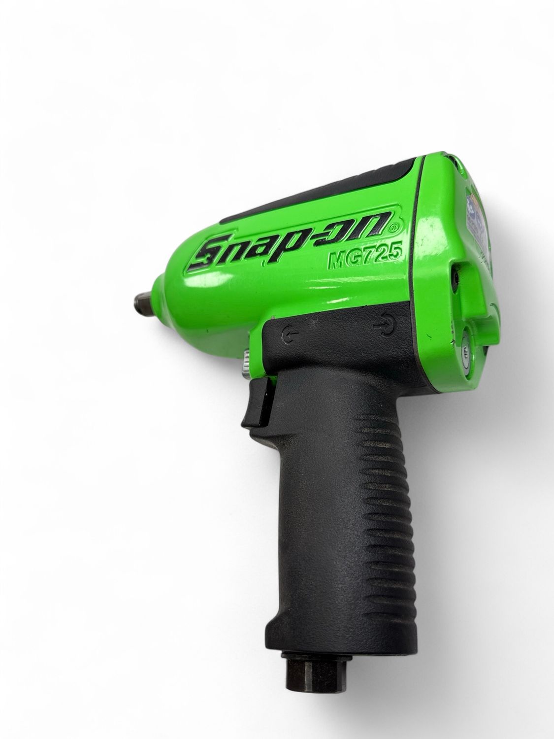 Snap On 1/2" Drive Heavy-Duty Air Impact Wrench (Green), MG725 - Shop ...
