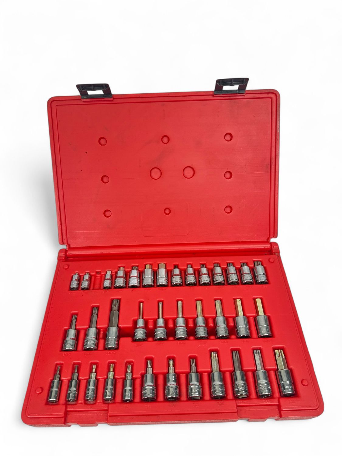 Snap On 37 Pc. Combination Drive Socket Driver Set, 237HEXTORXST - Shop ...