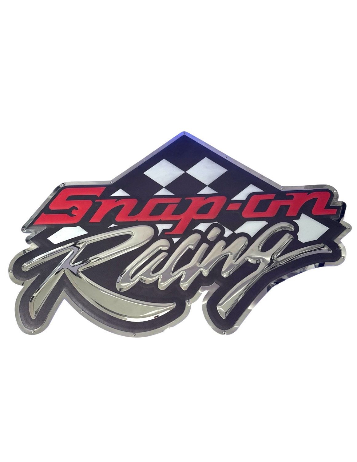 Snap-on Retro Racing Chrome Domz LED Back-lit Sign, SSX25P104 - Shop ...