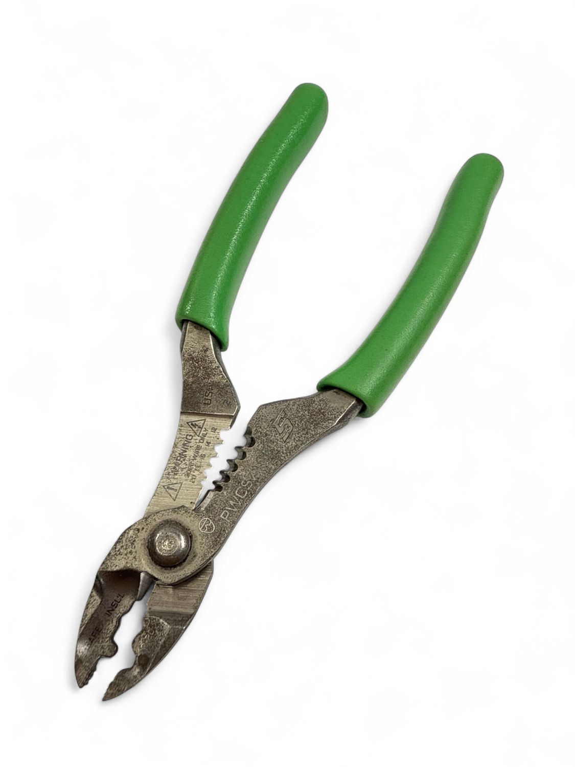 Snap On 7" Wire Stripper/ Cutter/ Crimper Red, PWCS7ACF - Shop - Tool ...