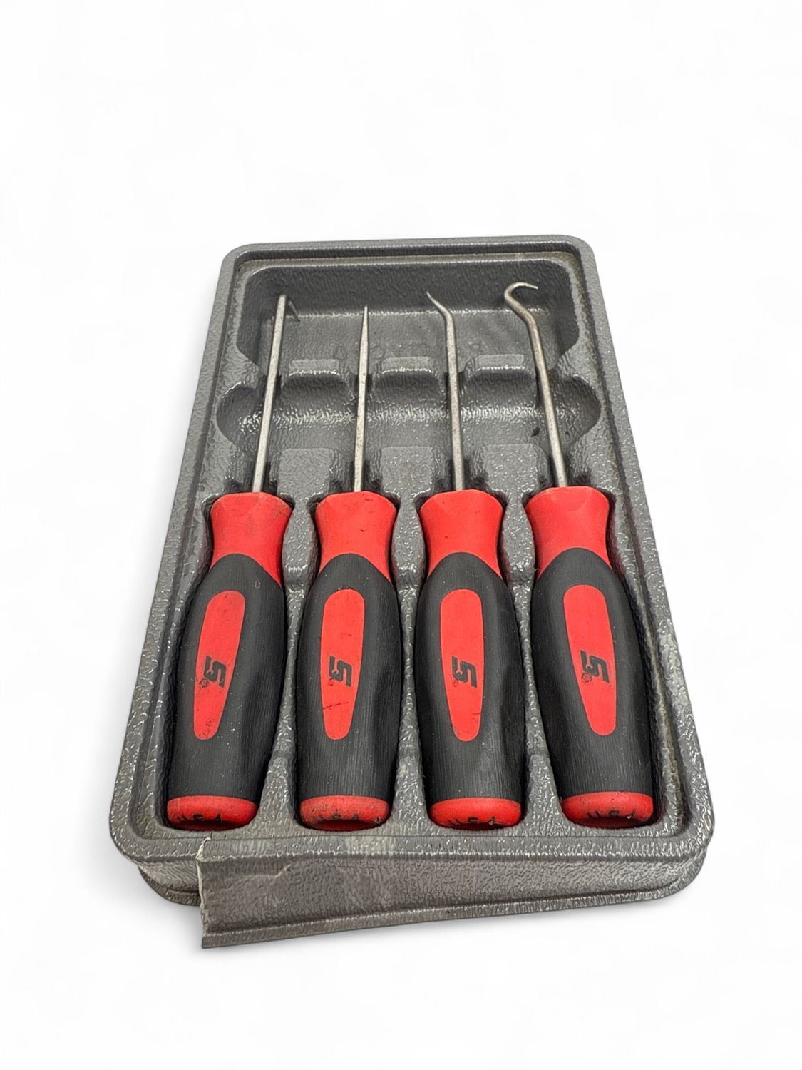 Snap On 4 Pc. Instinct Soft Grip Miniature Pick Set, SGASA204CR - Shop ...