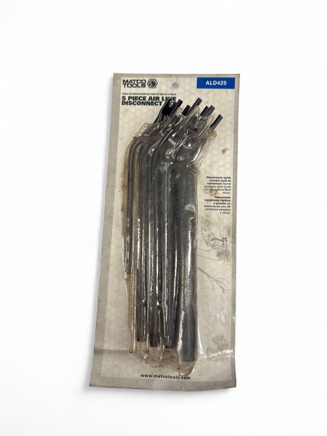 Matco Tools 5PC Air Line Disconnect Set, ALD425 - Shop by Manufacturer ...