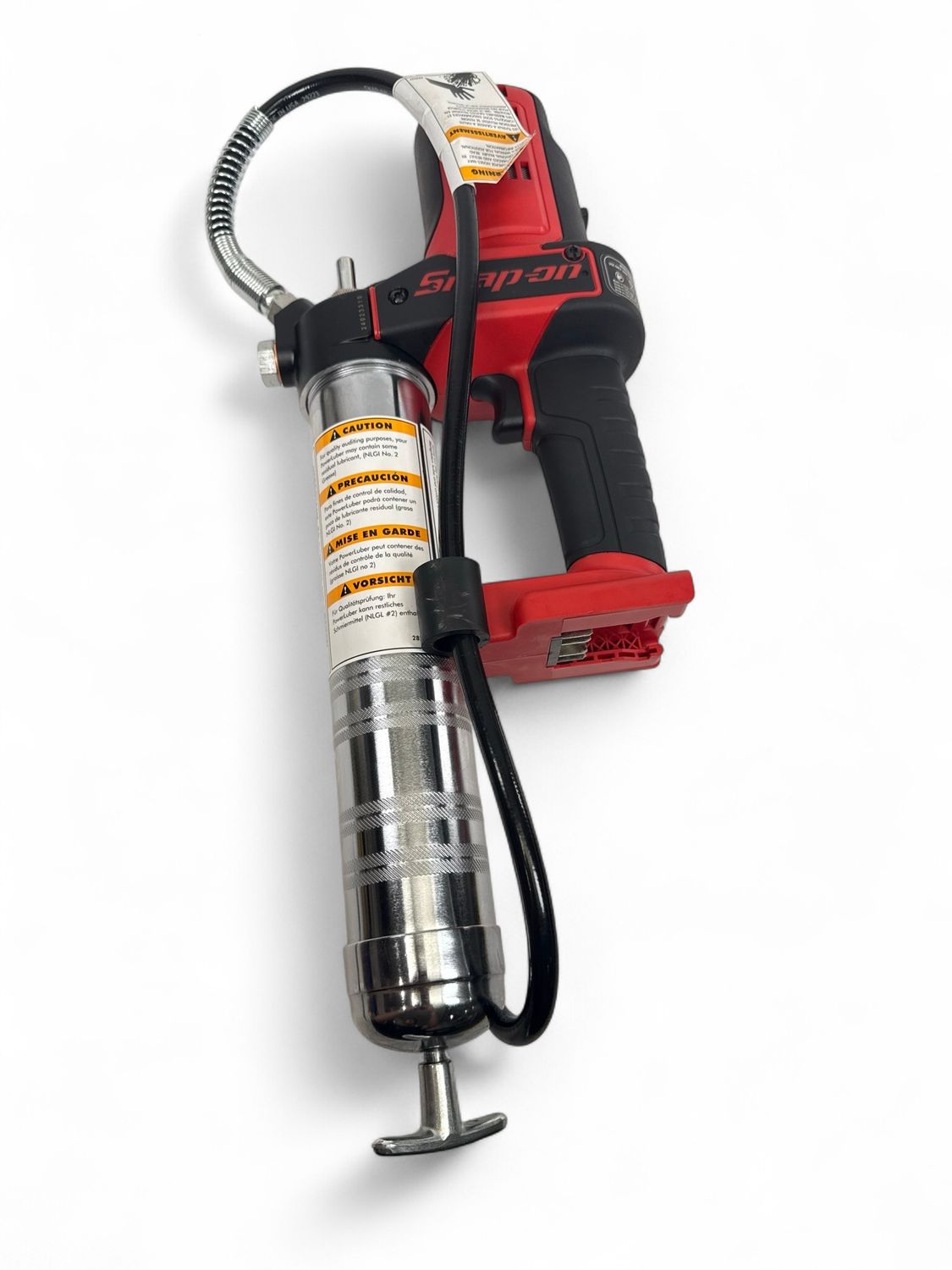 Snap On 18 V MonsterLithium Cordless Grease Gun (One Battery) (Red ...