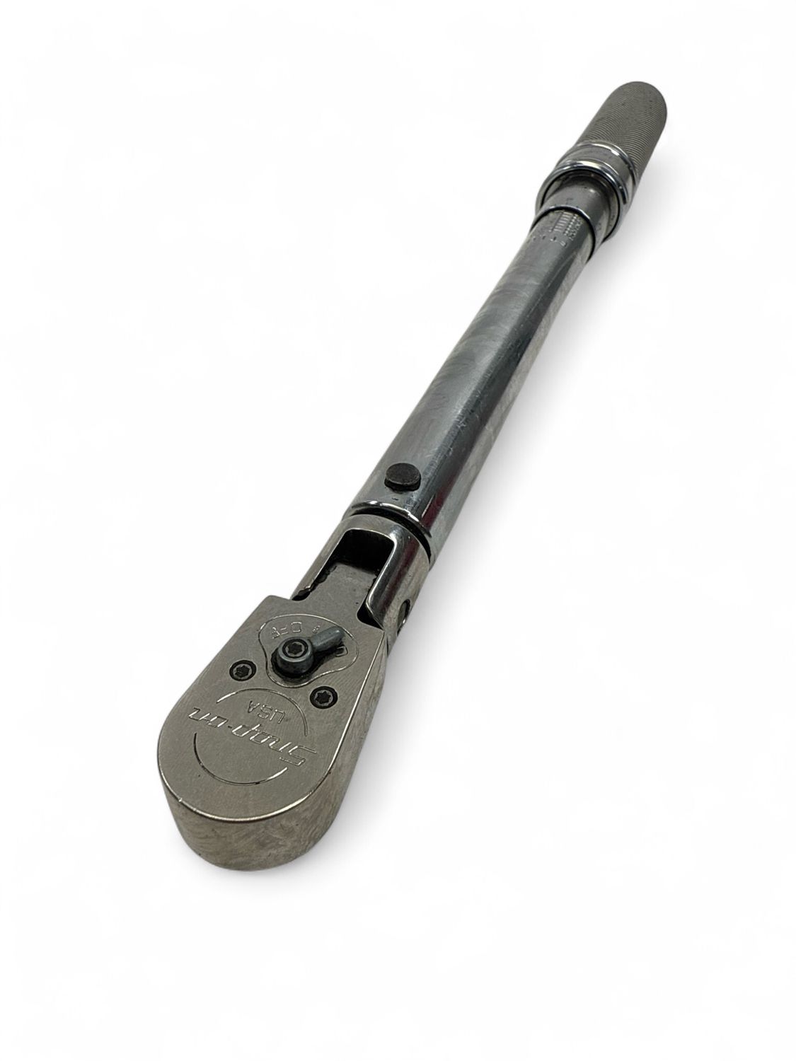 Snap On 3/8” Drive Adjustable Torque Wrench, (5-75 Ft-lb), QC2FR75 ...