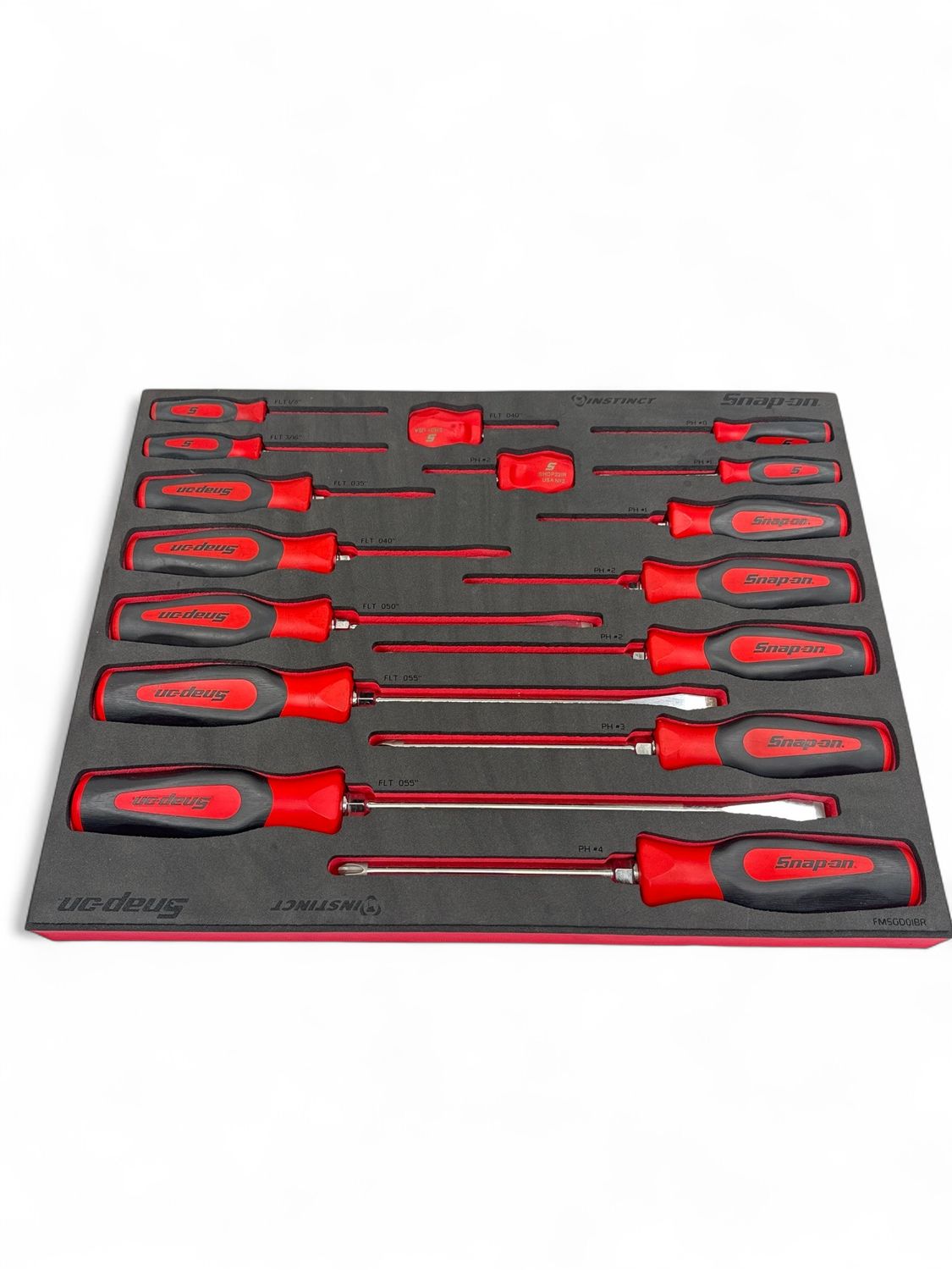 Snap On 16 pc Instinct® Soft Grip Combination Screwdriver Set with PRO ...