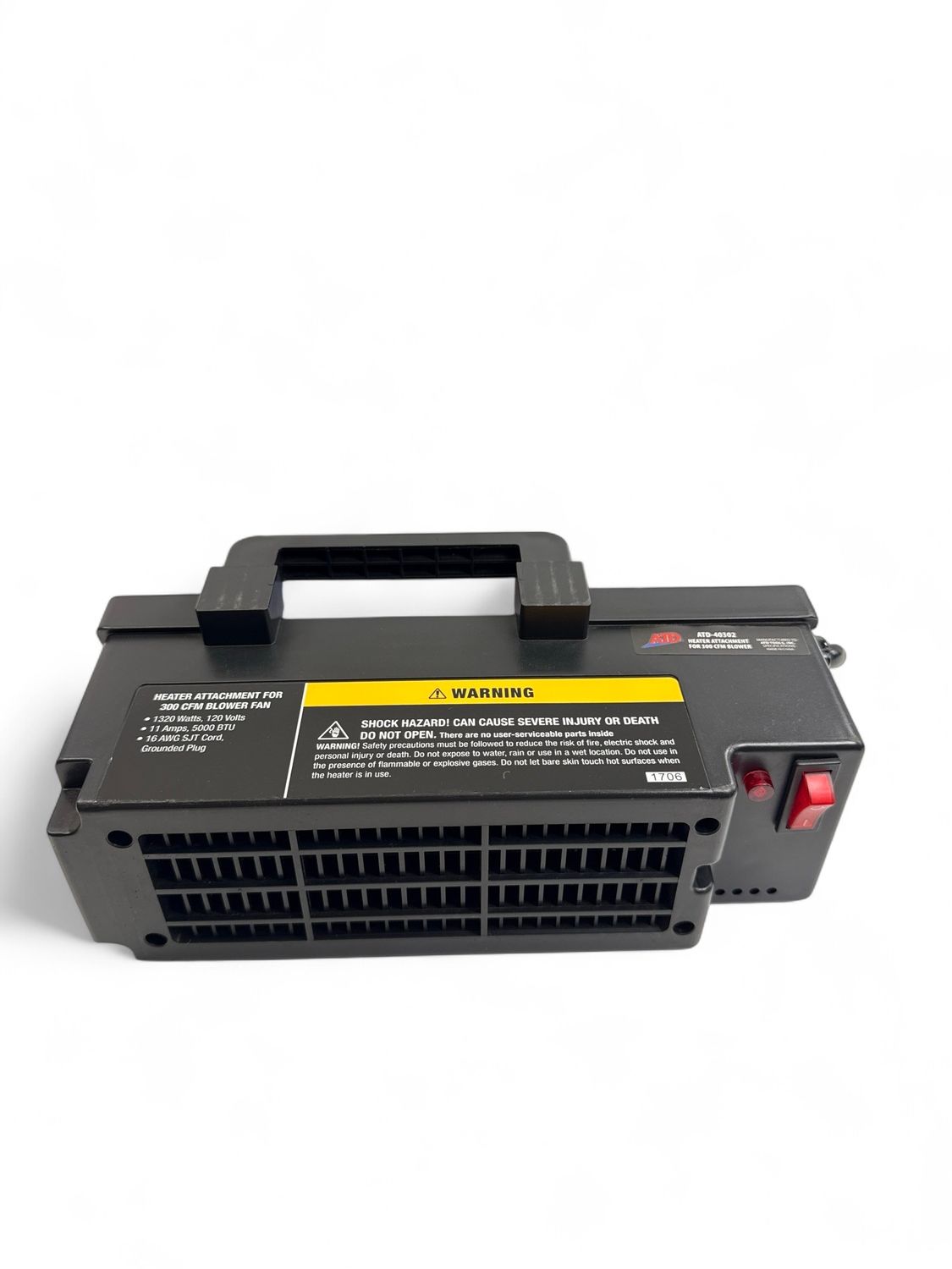 Mastercool Heater Attachment For 300 CFM Blower Fan, 20300-HTR - Shop ...