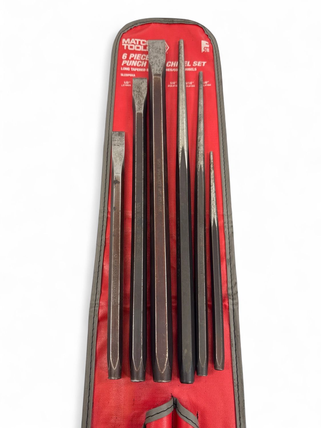 Matco 6 Pc Punch And Chisel Set, SLCDP6KA - Shop - Tool Swapper
