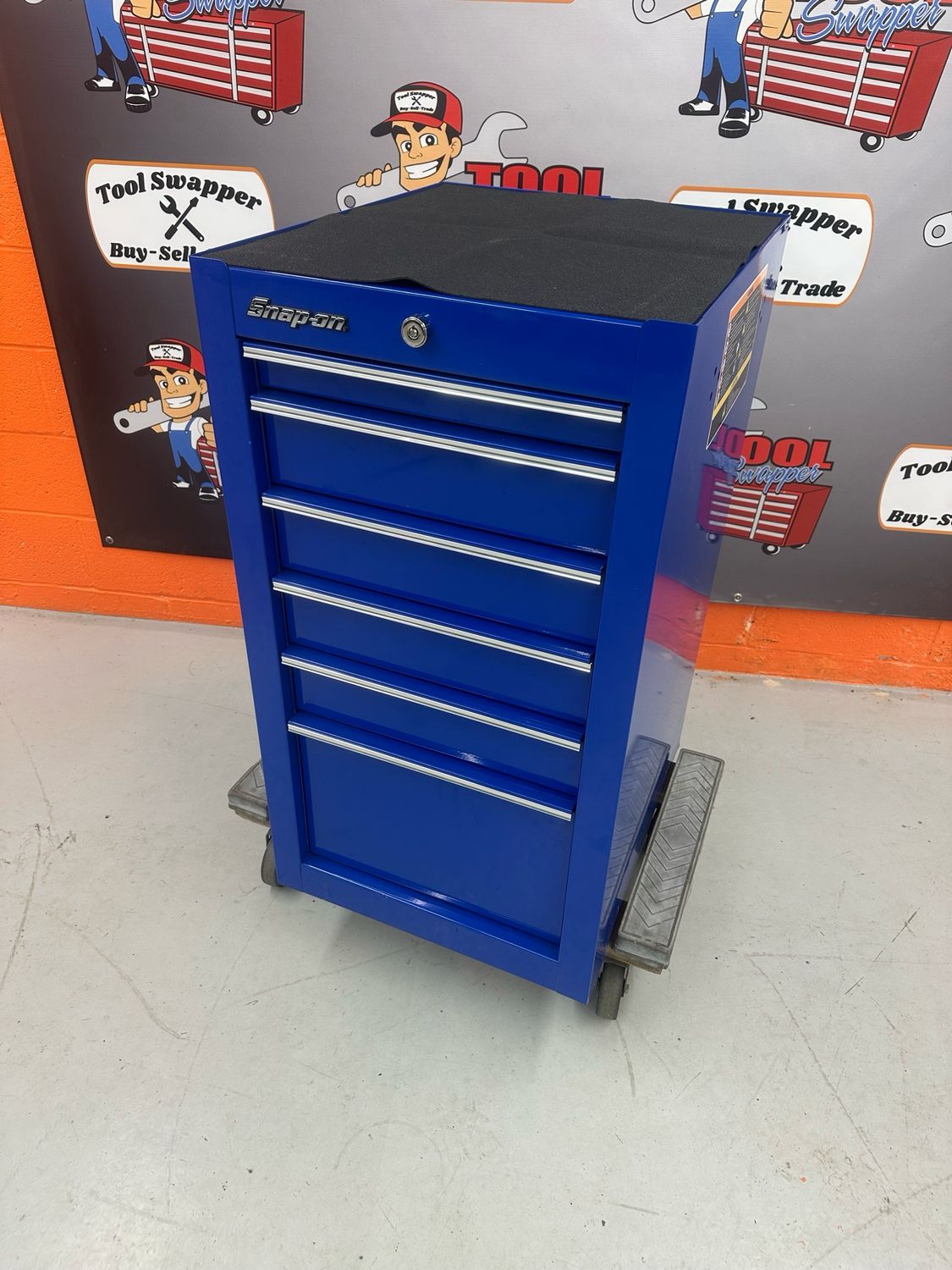 Snap On 20" Six-Drawer Classic Series End Cab (Royal Blue), KRA1406PCM ...