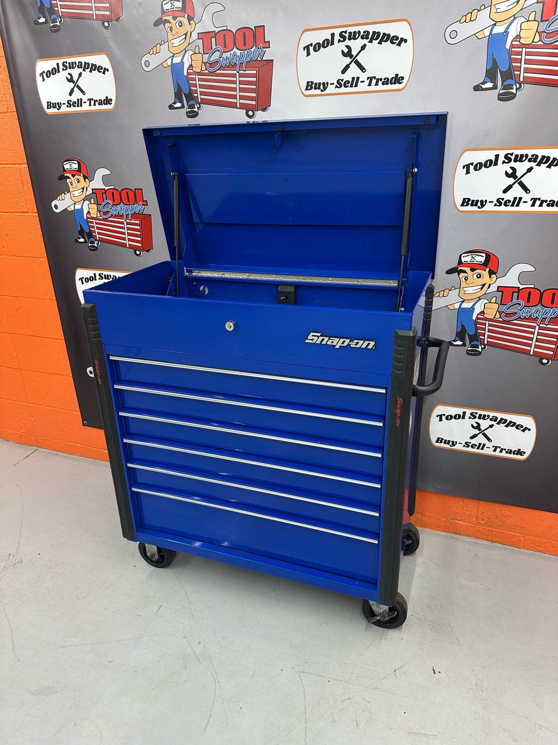 Snap On 40" Six-Drawer Roll Cart (Gloss Black), KRSC46HPC - Shop by ...