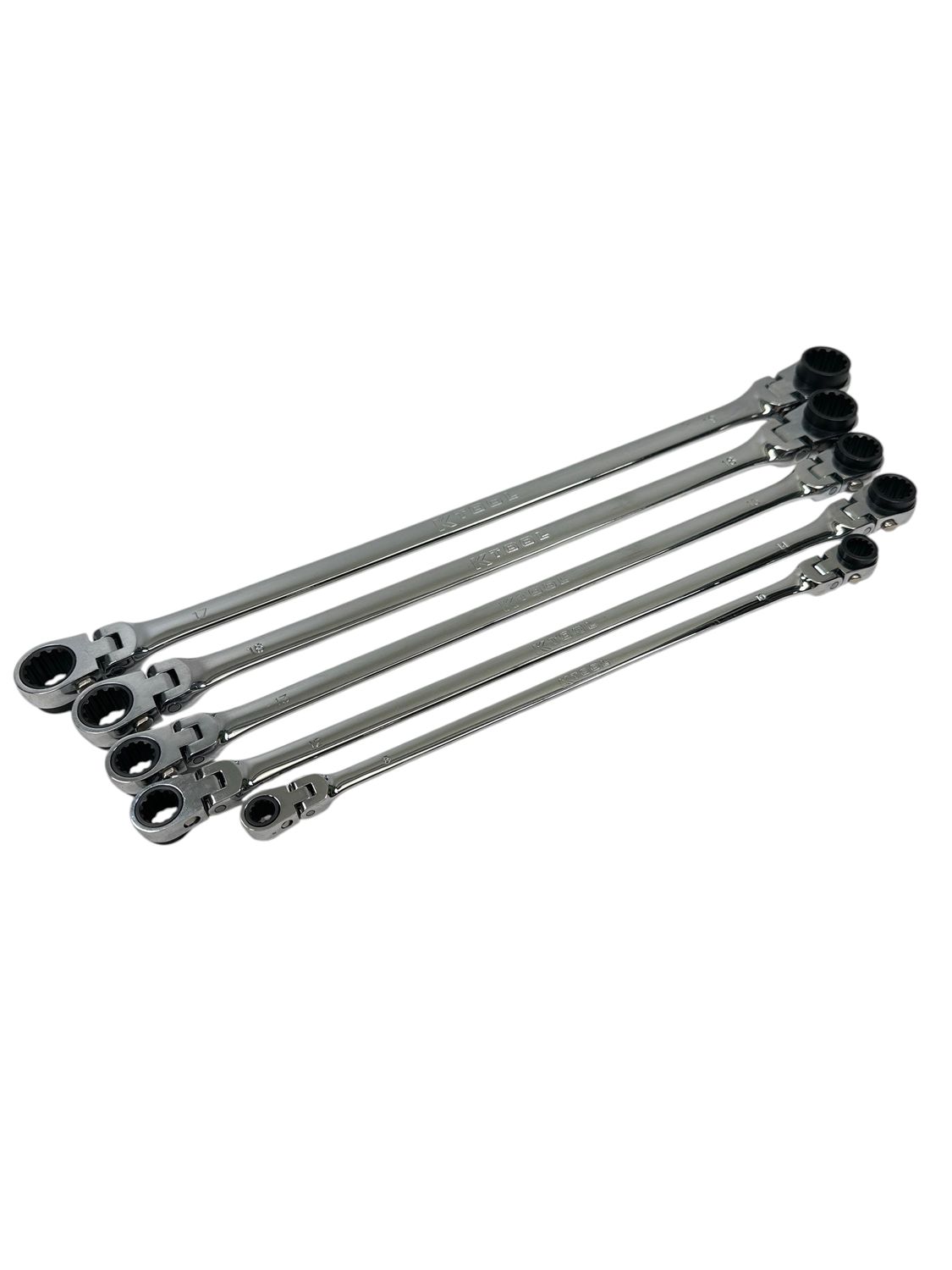 K Tool 5pc Metric Reversible Double Box Set Universal Spline Offset ...