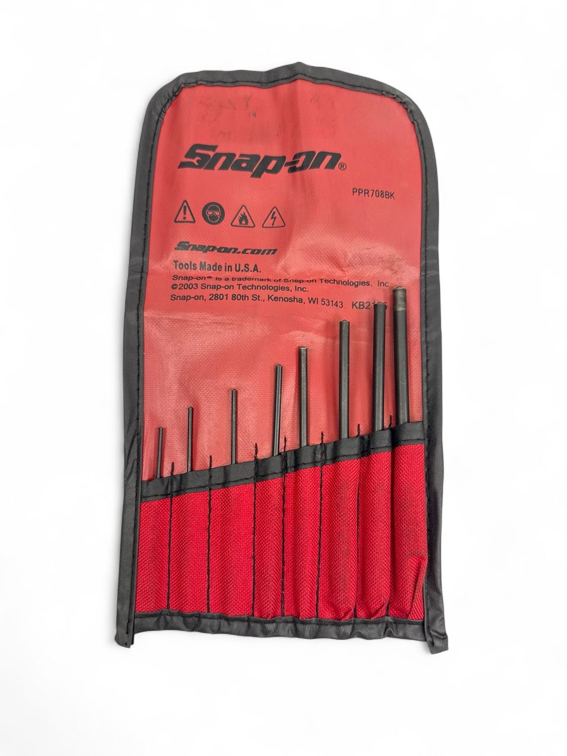 Snap On Roll Pin Punch Set