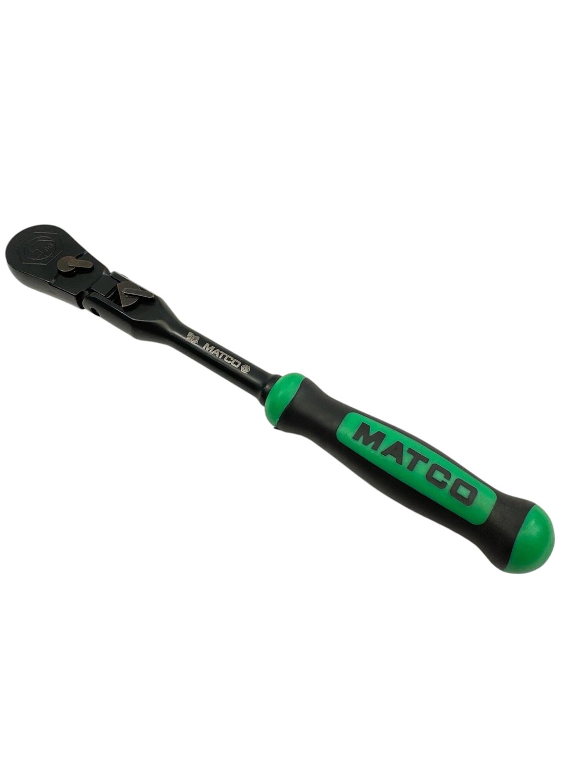 Matco 1/4" Drive 7-3/4" EIGHTY-8 Tooth Black Chrome Locking Flex ...