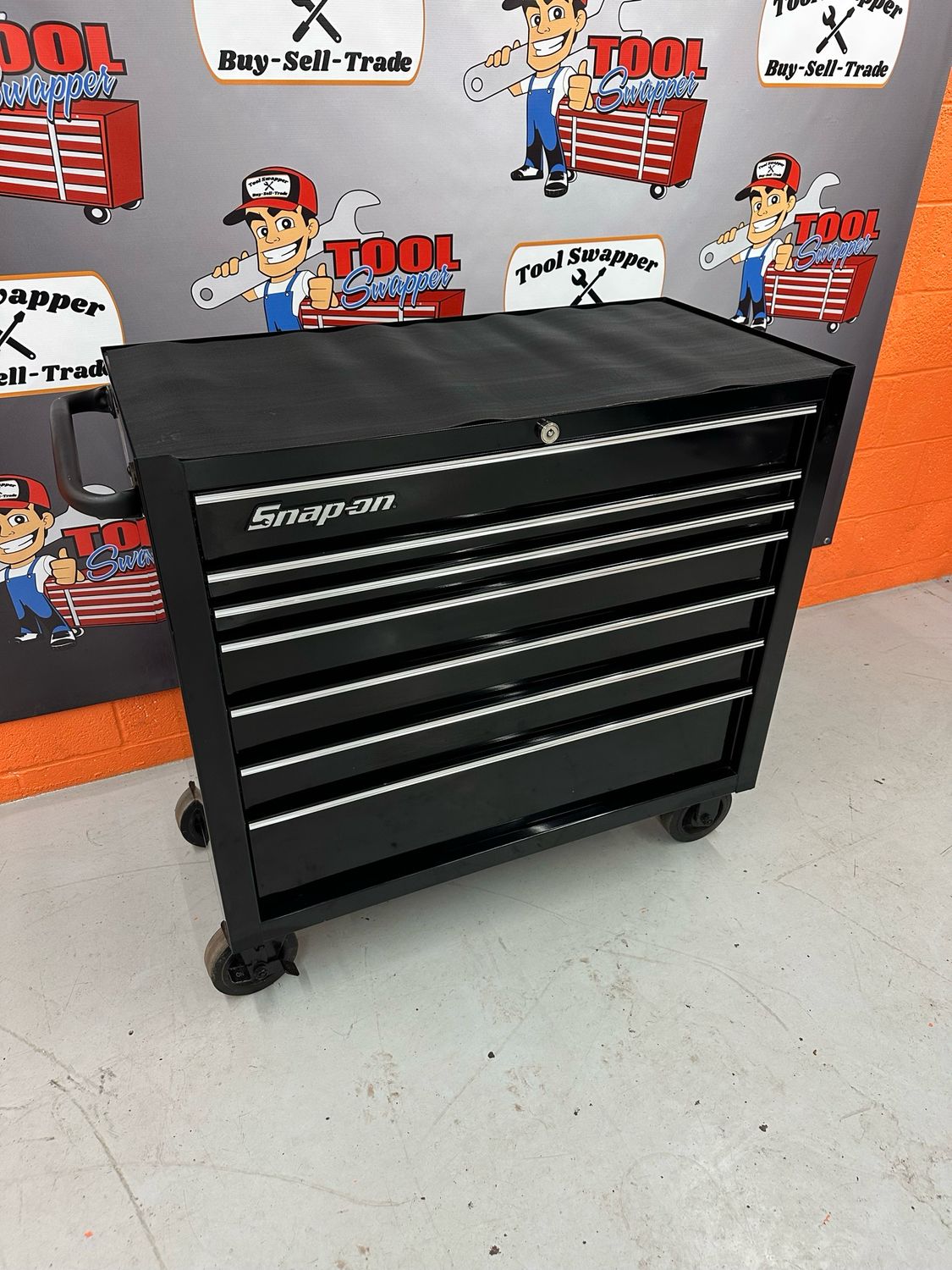 Snap On 40" Seven-Drawer Single Bank Heritage Series Roll Cab (Gloss ...